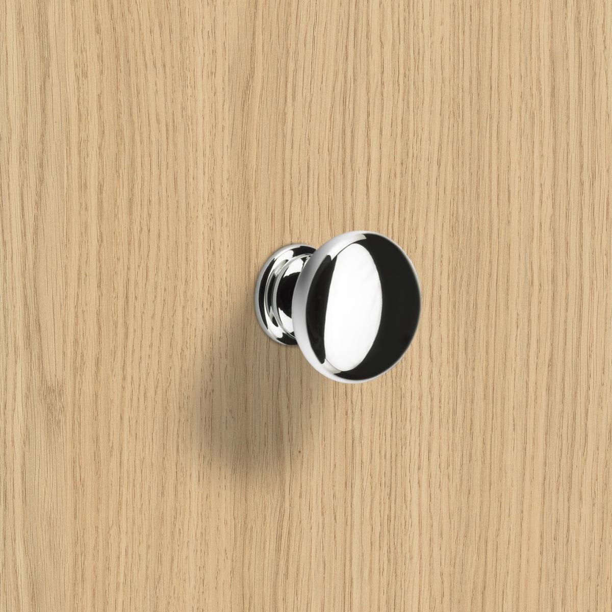 Knob Cirpi, H 27 mm, ø 30 mm, Bright chrome plated | 9070585 | Hettich ...