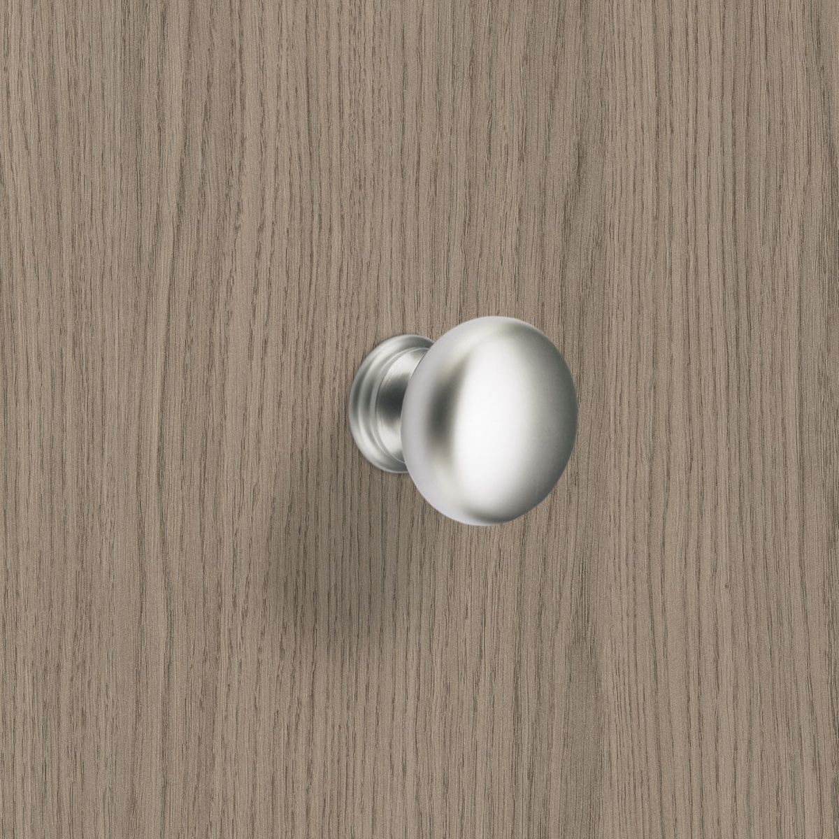 Knob Cirpi, H 27 mm, ø 30 mm, Matt chrome plated | 9070581 | Hettich ...