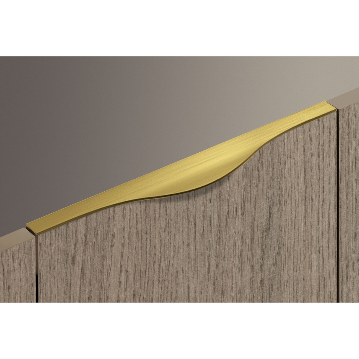 Griffleiste Codania, L 495 mm, Gold Optik matt gebürstet | 9266071 ...