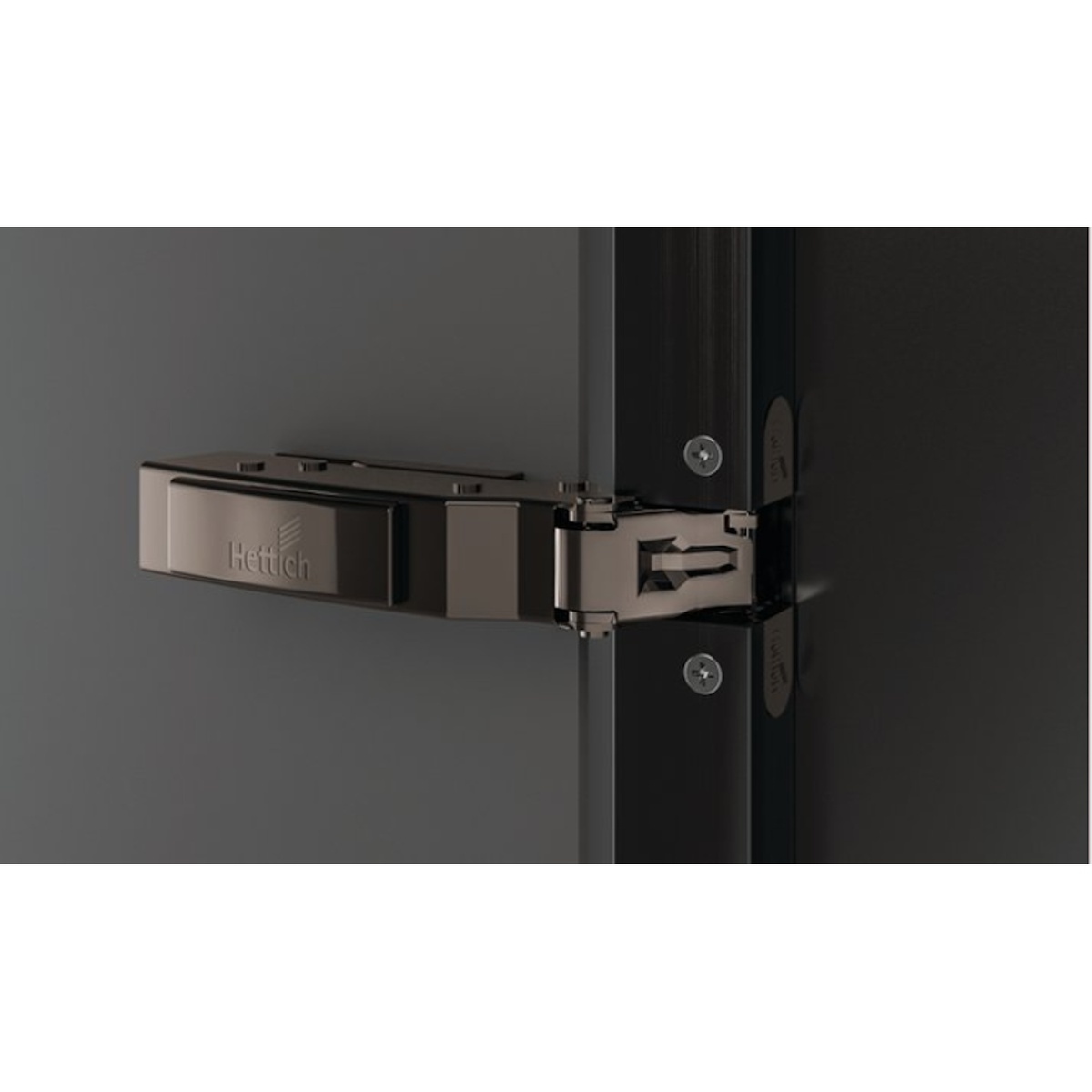 Sensys aluminium frame hinge with integrated Silent System (Sensys ...