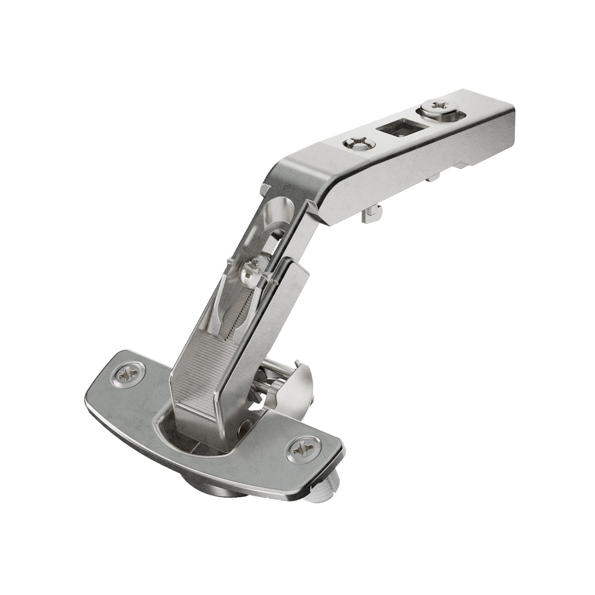 Hinge for corner cabinet folding doors without self closing feature (Intermat 9930), nickel ...