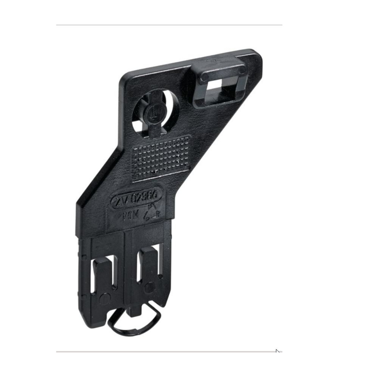 Unión de cerradura Stop Control Plus, Negro | 1062055 | IB Hettich Site