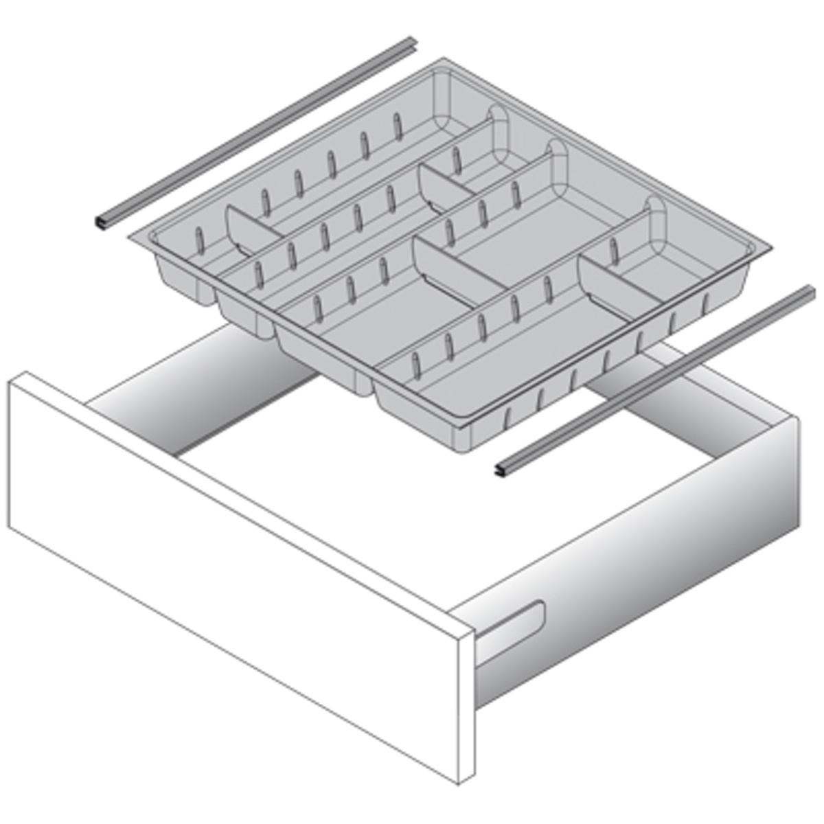 Perfil de cierre | 9079222 | Hettich eShop Mexico