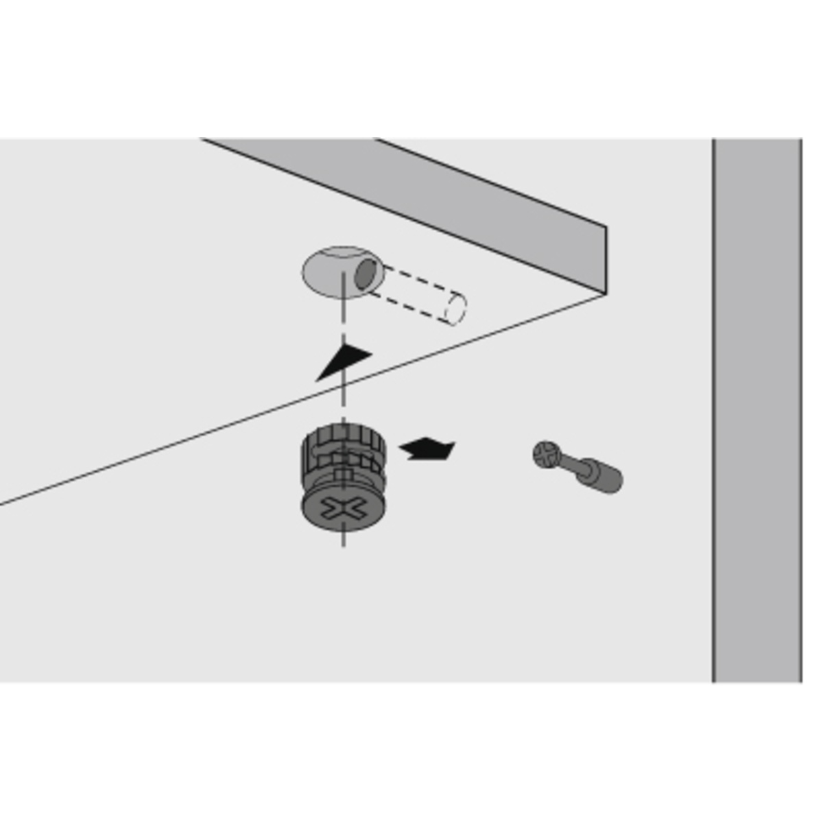 Rastex 15 con pestaña Niquelado 19 mm | 71950 | IB Hettich Site