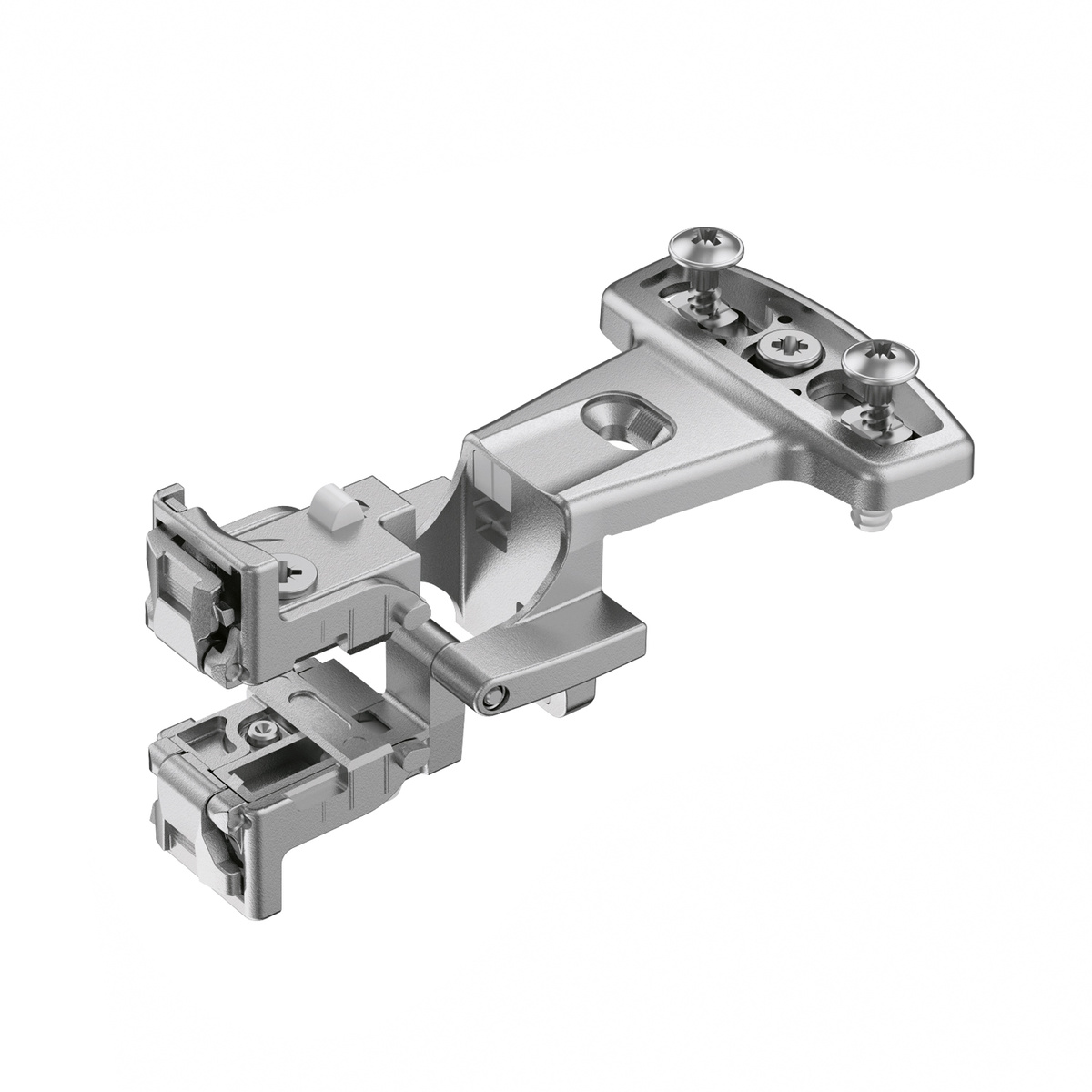 Basic hinge Selekta Pro 2000 twin hinge, 180 °, Overlay 5.5 mm, with ...