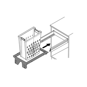ArciTech Pull Laundry 450 | 9233564 | PT Hettich Webshop