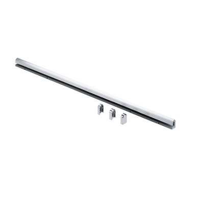 Linero 2000 function rail 600 mm, stainless steel look | 70461 ...
